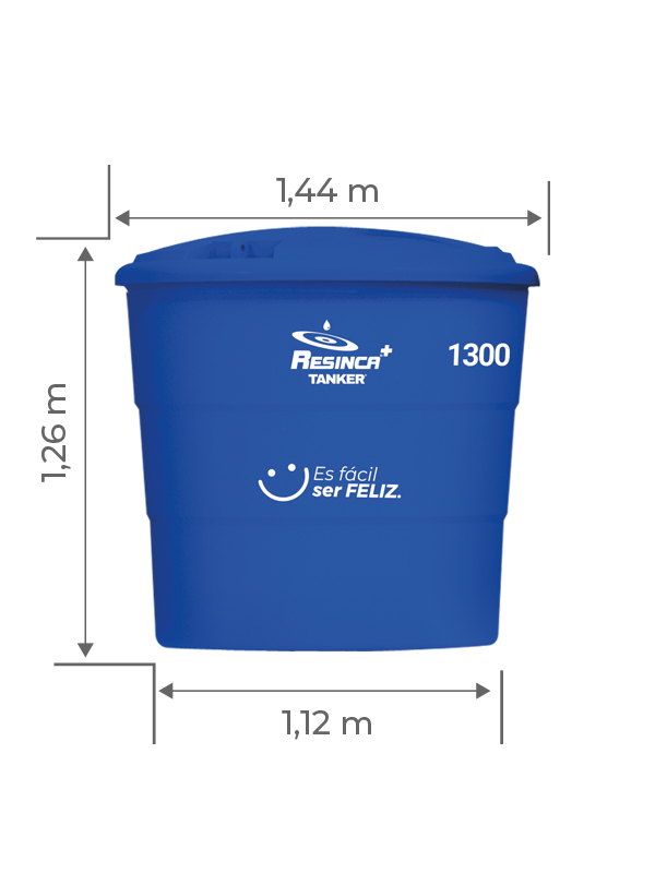 Euro Tanque Unicolor - Resinca
