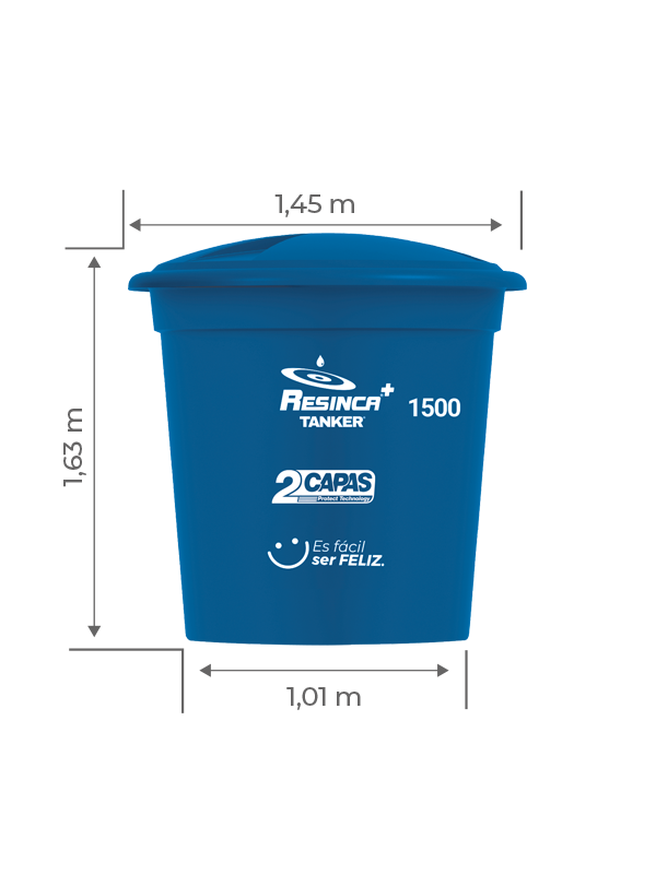 Súper tanque doble capa - Resinca